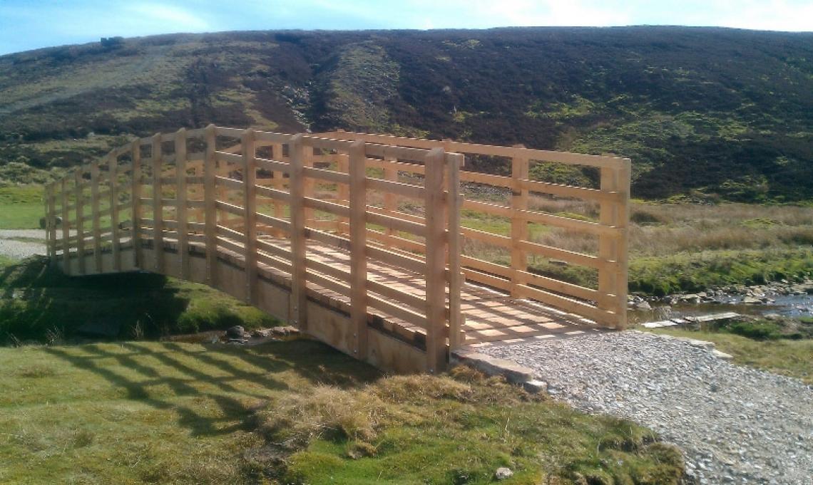 Timber Bridge Kits | Hartlington Fencing Supplies | Yorkshire ...